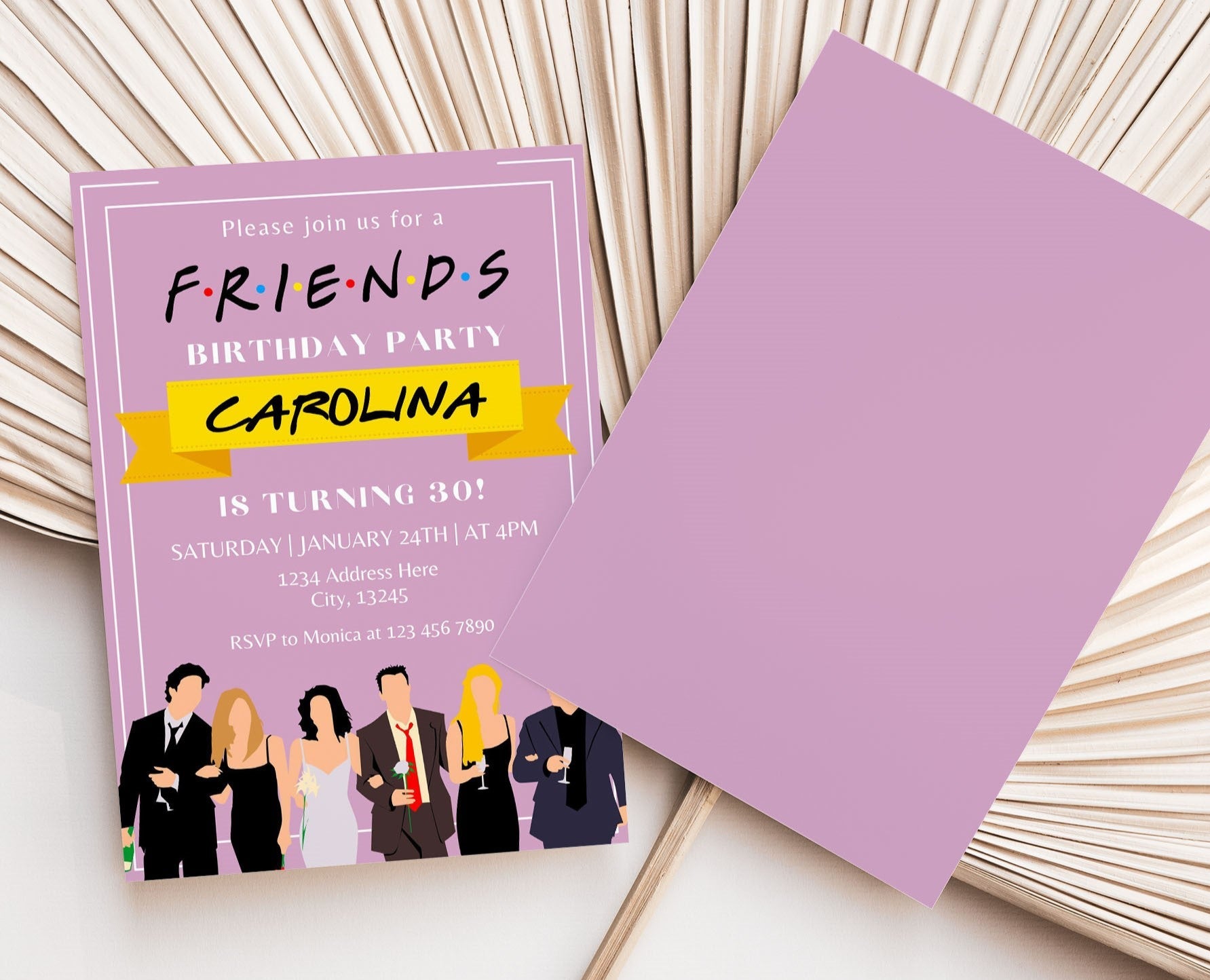 Friends-Themed Party Printables – Mama Life Printables