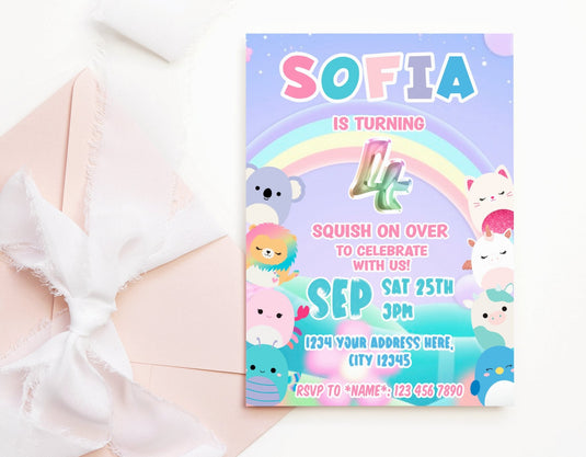 Squishmallows Party Printables – Mama Life Printables