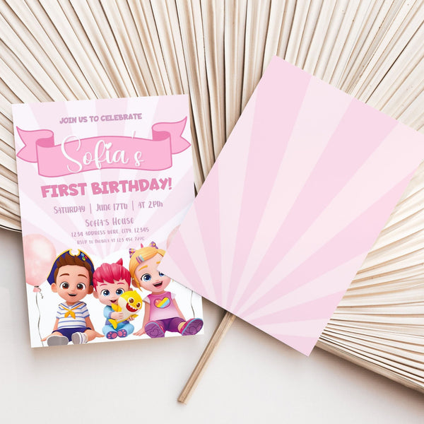 Bebefinn Invitation Template – Editable in Canva – Mama Life Printables