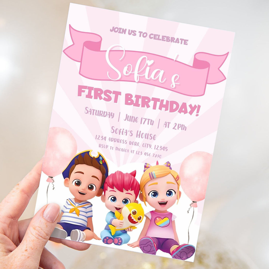 Bebefinn Invitation Template – Editable in Canva – Mama Life Printables