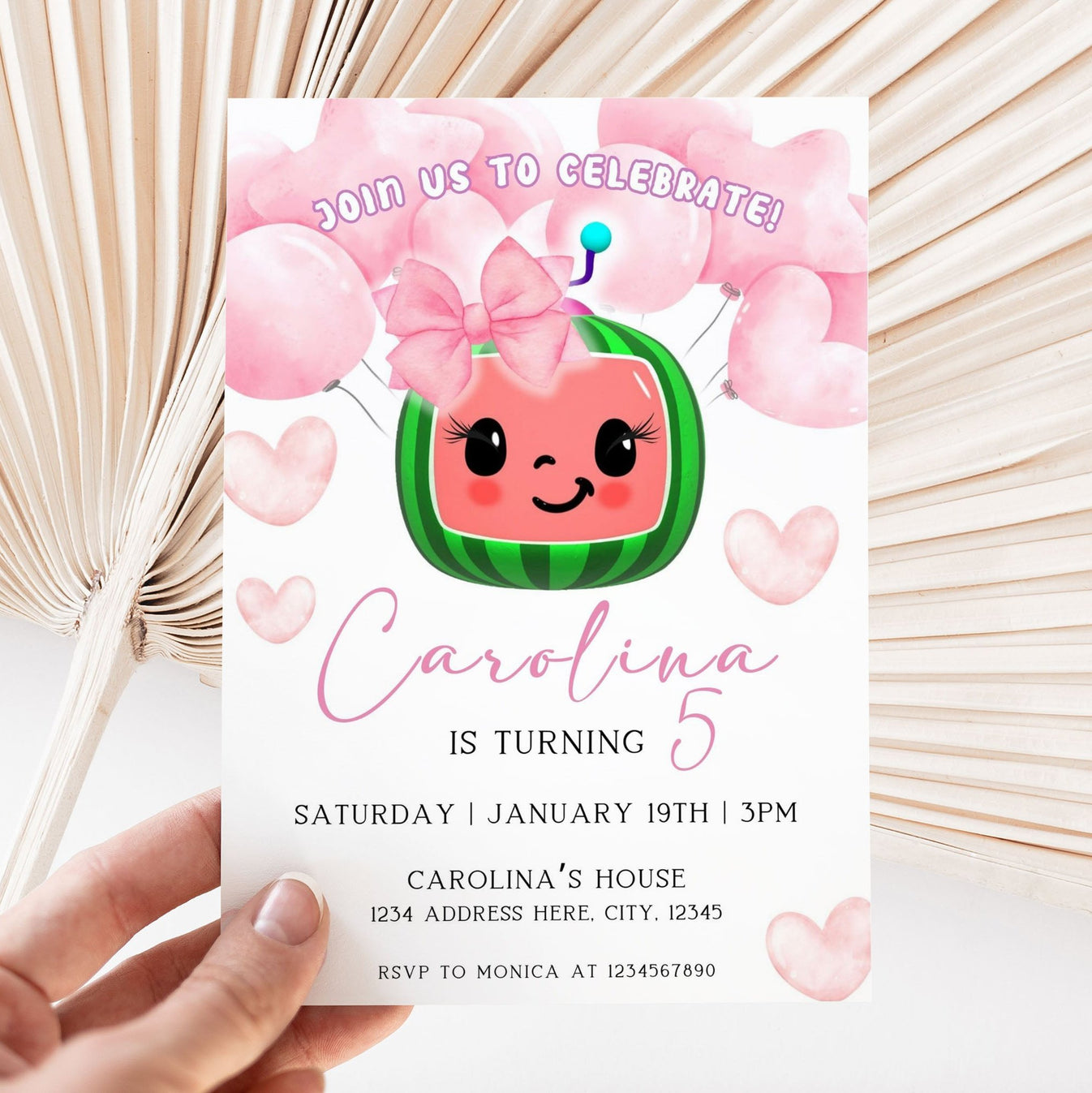 Cocomelon Editable Invitation - Personalize in Canva – Mama Life Printables