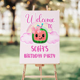 Cocomelon Welcome Sign | Editable Template for Birthdays – Mama Life ...