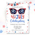 4th of July Editable Party Invite – Mama Life Printables