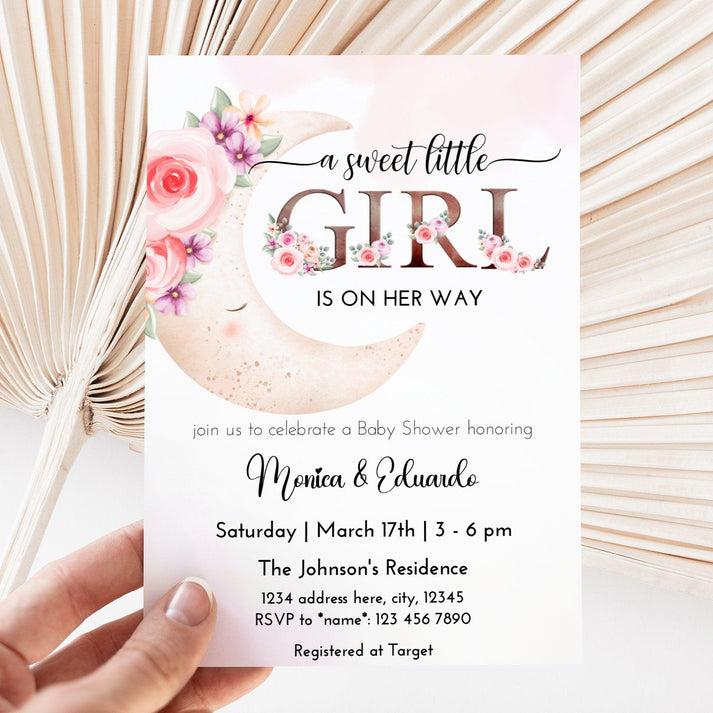 Baby Shower Invitation Girl – Mama Life Printables