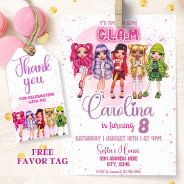 Rainbow High Party Printables – Mama Life Printables