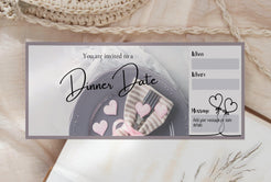 Romantic Dinner Date Invitation – Mama Life Printables
