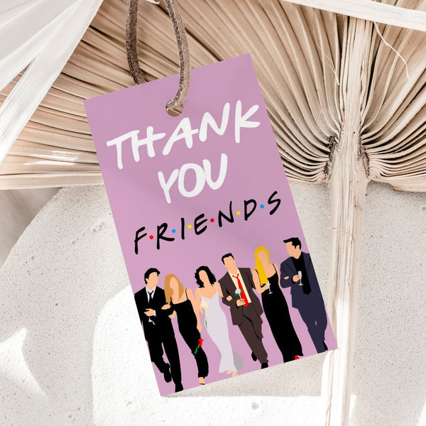 Friends TV Show Favor Tags – Mama Life Printables