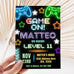 Gaming Party Birthday Invite for Boys – Mama Life Printables