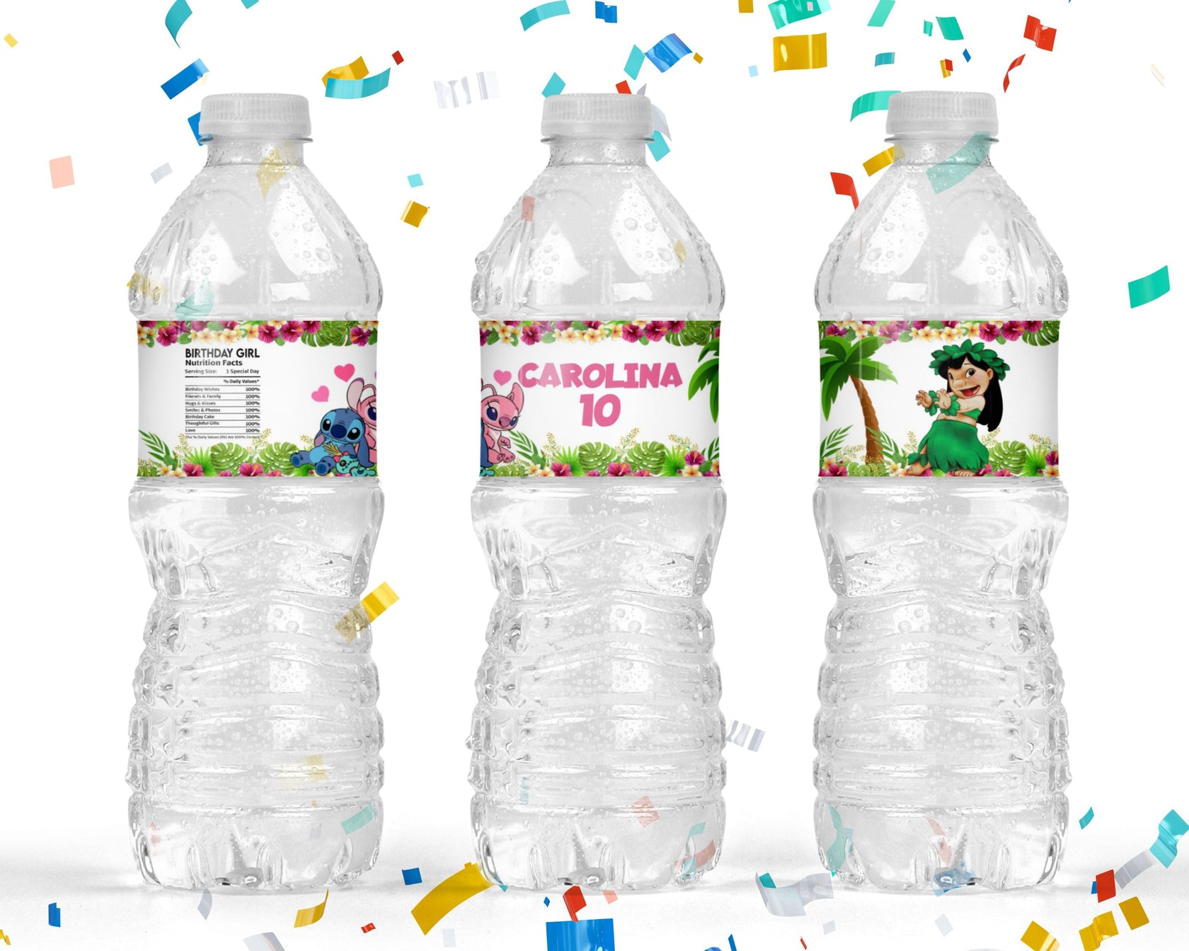 Lilo & Stitch Water Bottle Labels – Mama Life Printables