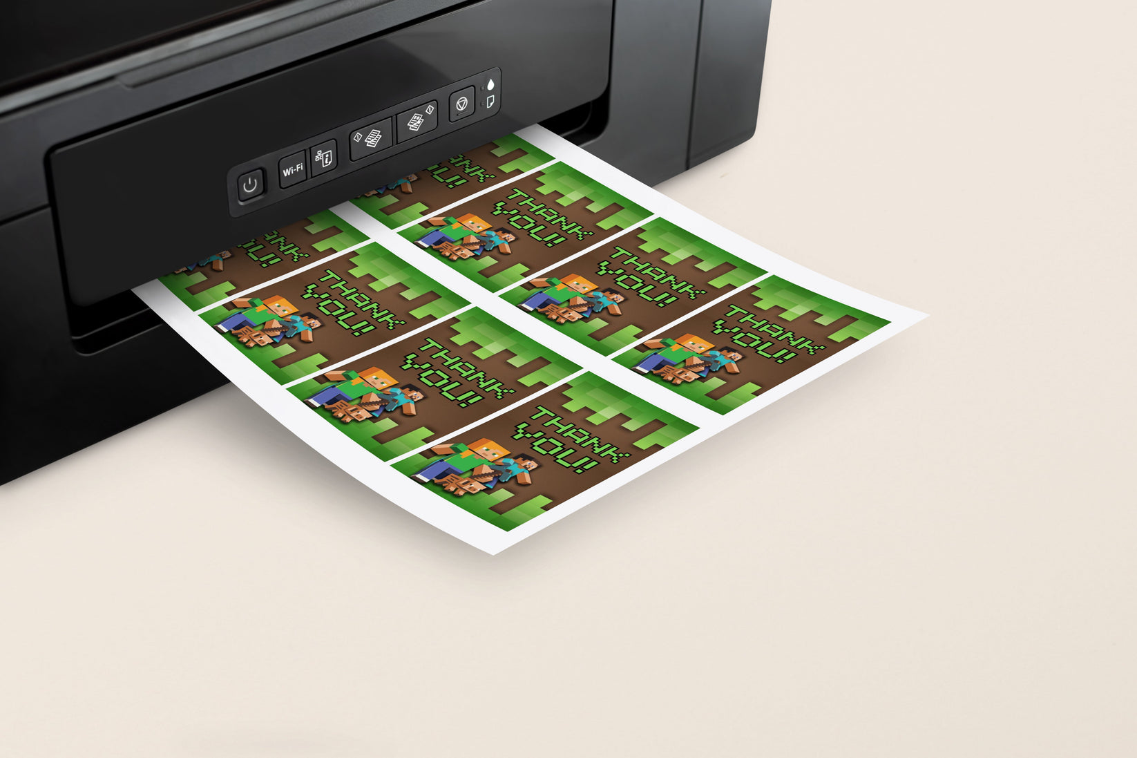 Unique Minecraft Favor Tags – Mama Life Printables