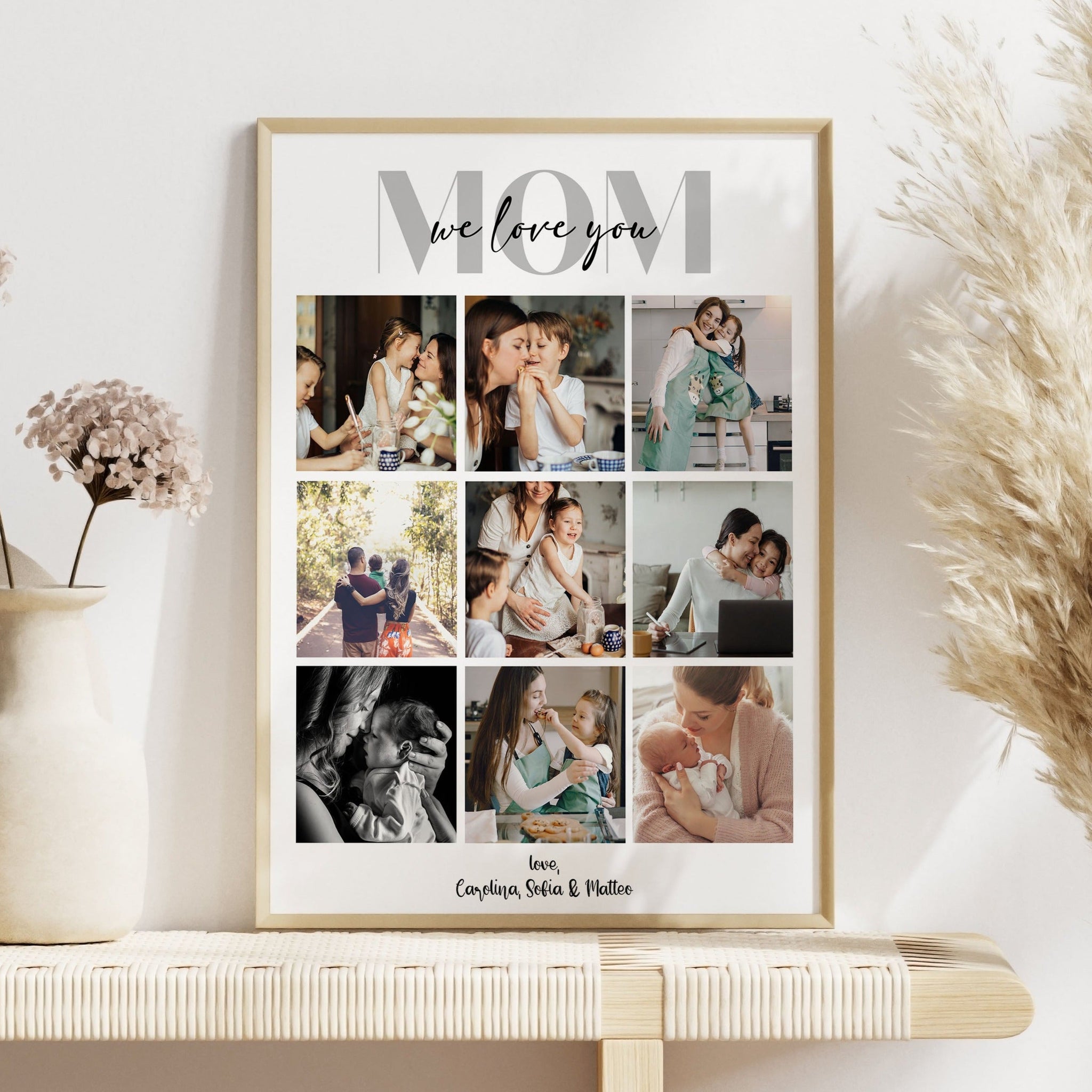 Mother's Day Photo Collage Poster – Mama Life Printables