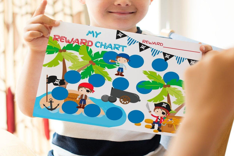 Pirate Sticker Chart for Boys – Mama Life Printables
