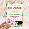 Preschool Graduation Party Invitation | Instant Download – Mama Life ...