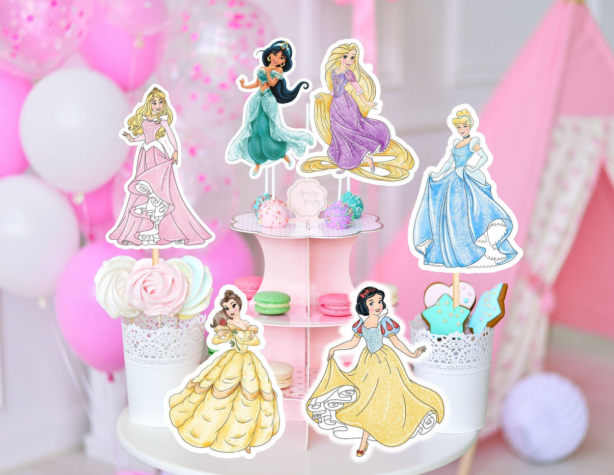 Disney Princess Toppers – Mama Life Printables