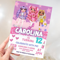 Rainbow High Editable Invitation | Colorful Party Template – Mama Life ...