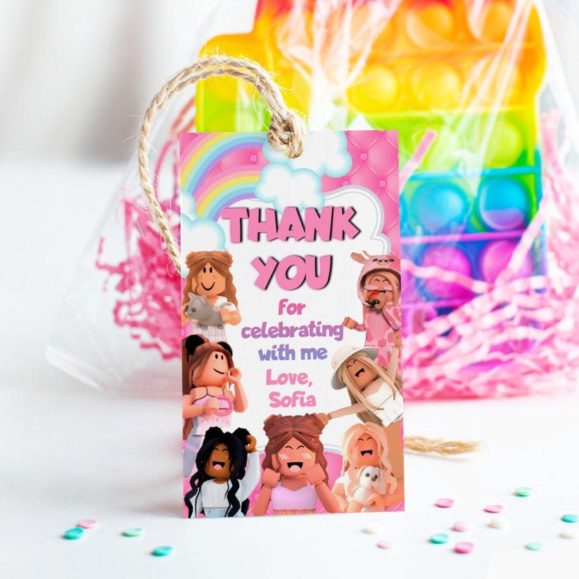 Roblox Favor Tags – Mama Life Printables