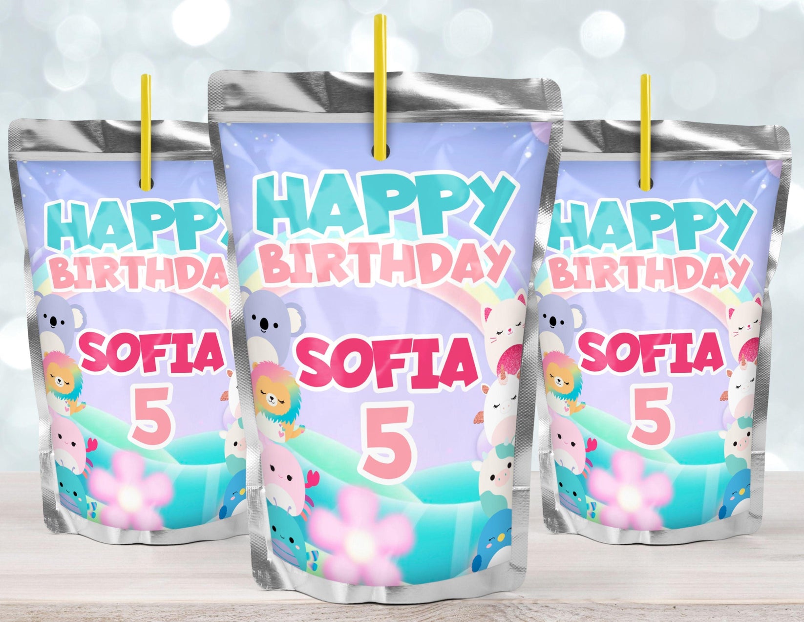Squishmallows Juice Labels – Mama Life Printables