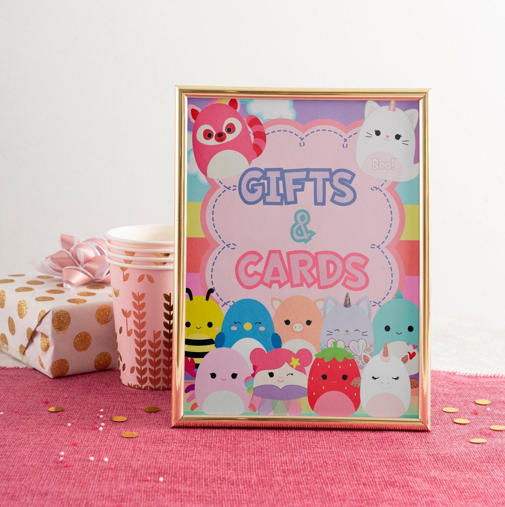 Squishmallows Party Signs – Mama Life Printables