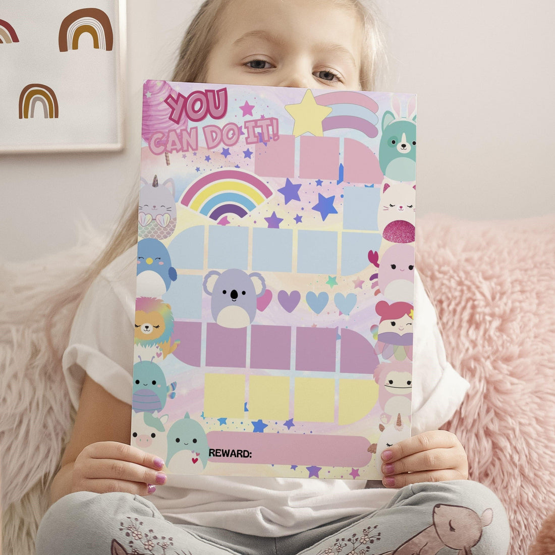 Squishmallows Sticker Chart – Mama Life Printables