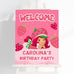 Strawberry Shortcake Welcome Sign | Canva Template – Mama Life Printables